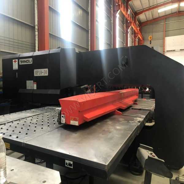 Used YANGLI CNC Turret Punch Press MP10-30 with 1.25x5m Working Table ...