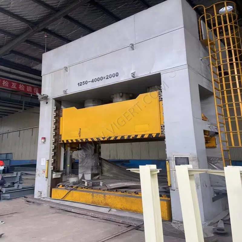 Used HARSLE Hydraulic Forming Press Machine Y27-1250 - VIGERT