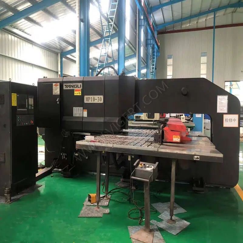 Used YANGLI Turret Power Press MP10-30 with 1.25x4m Working Table - VIGERT