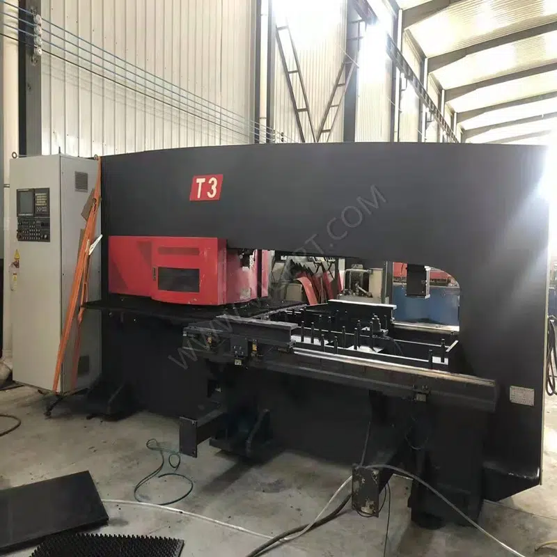 Used HARSLE Turret Punch Machine T3-1225 with 1.25x5m Working Table ...