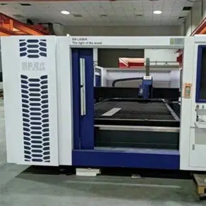 CHN Used 4020 3000W Massive And Safe Laser Cuting Machine For Sale