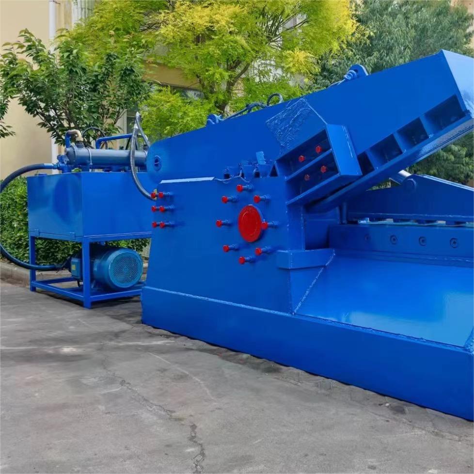 Used VIGERT 1000T Metal Scrap Shear Machine For Sale - VIGERT