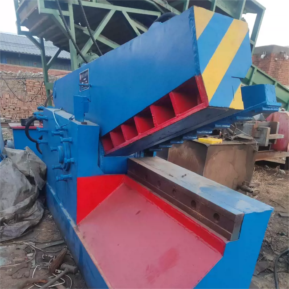 Used HUAHONG Q43-100T Scrap Metal Shearing Apparatus For Sale - VIGERT